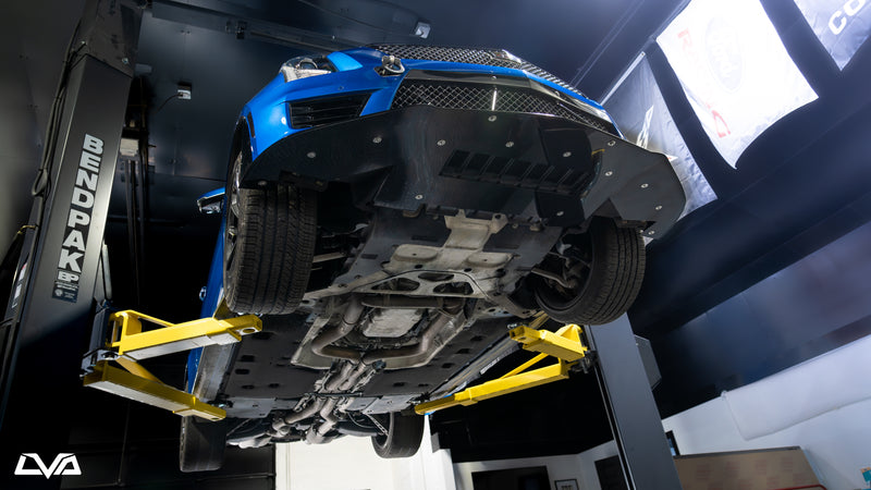 LVA 2016-2019 Cadillac ATS-V Front Splitter - LiquiVinyl Aerodynamics