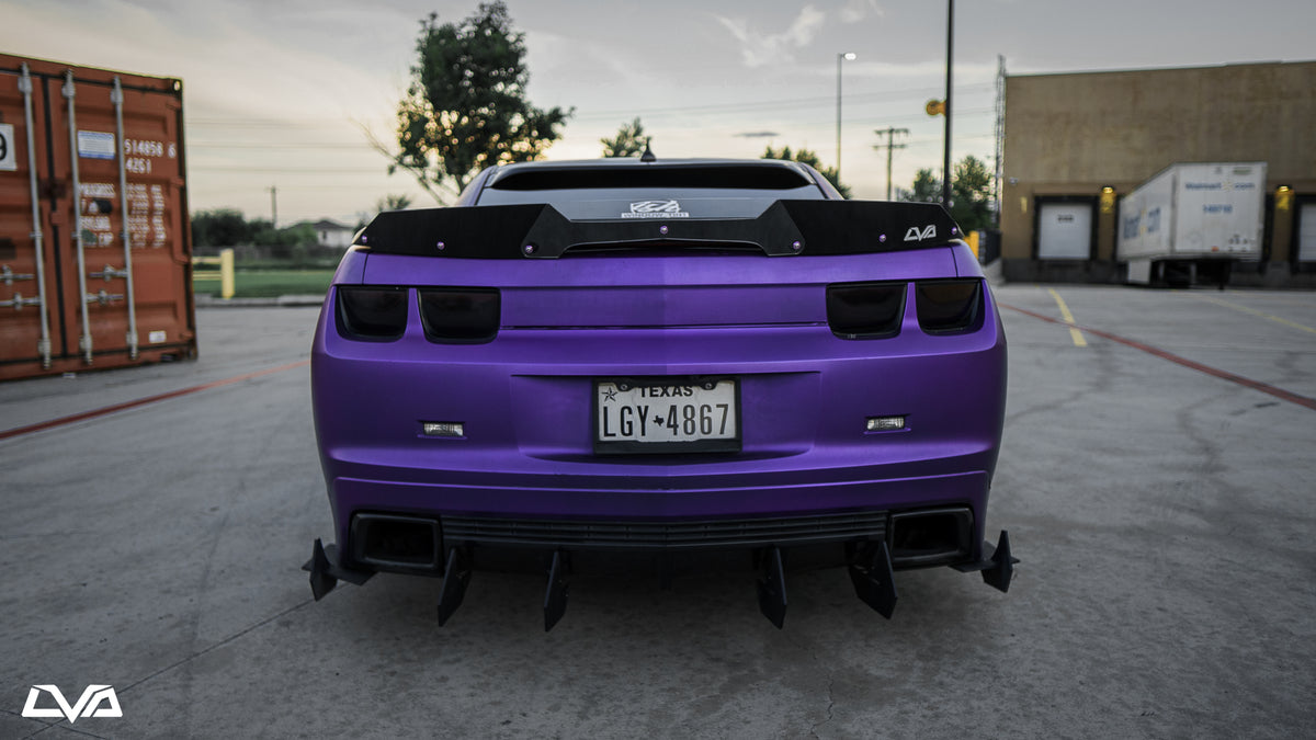 LVA 2010-2015 Chevrolet Camaro ZL1 Wickerbill - LiquiVinyl Aerodynamics