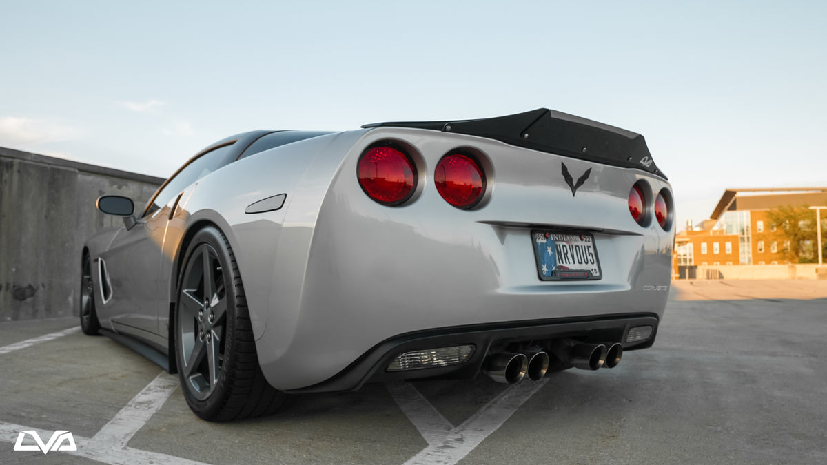 LVA 2005-2013 Chevrolet Corvette C6 GTC-Style Wickerbill - LiquiVinyl ...