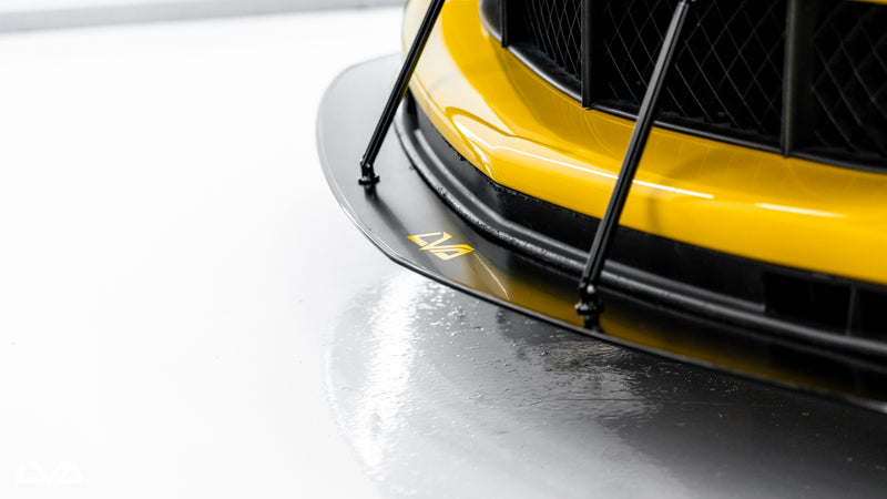 LVA 2006-2013 Chevrolet Corvette C6 "Z06" Front Splitter - LiquiVinyl ...